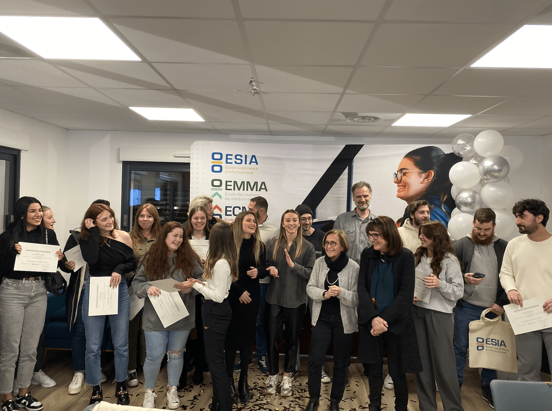 Première remise de Diplôme sur le Campus Aflokkat - Aflokkat